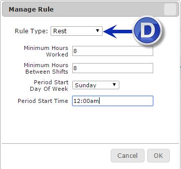 Adding an Overtime Group Rule
